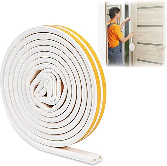 Tochtstrip - isolerende tochtstopper - deurstrip | bol