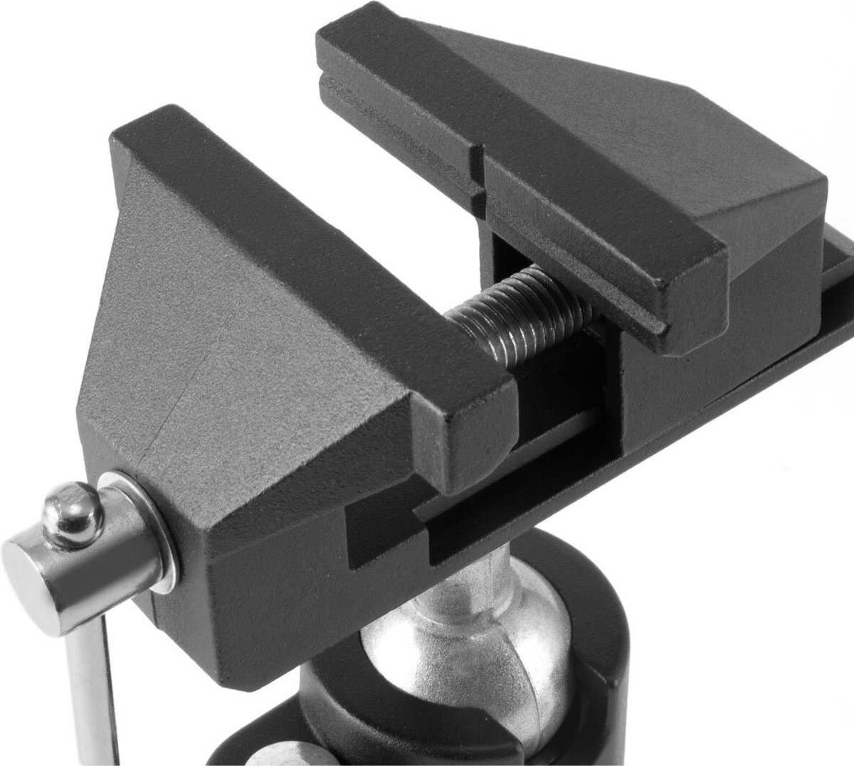 STAHLWERK TS-50 ST Étau de table stable avec rotule, pour utilisation ...