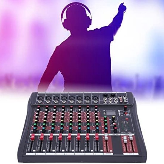 Mengpaneel dj - Mengpaneel mixer - Mengpaneel met versterker ...