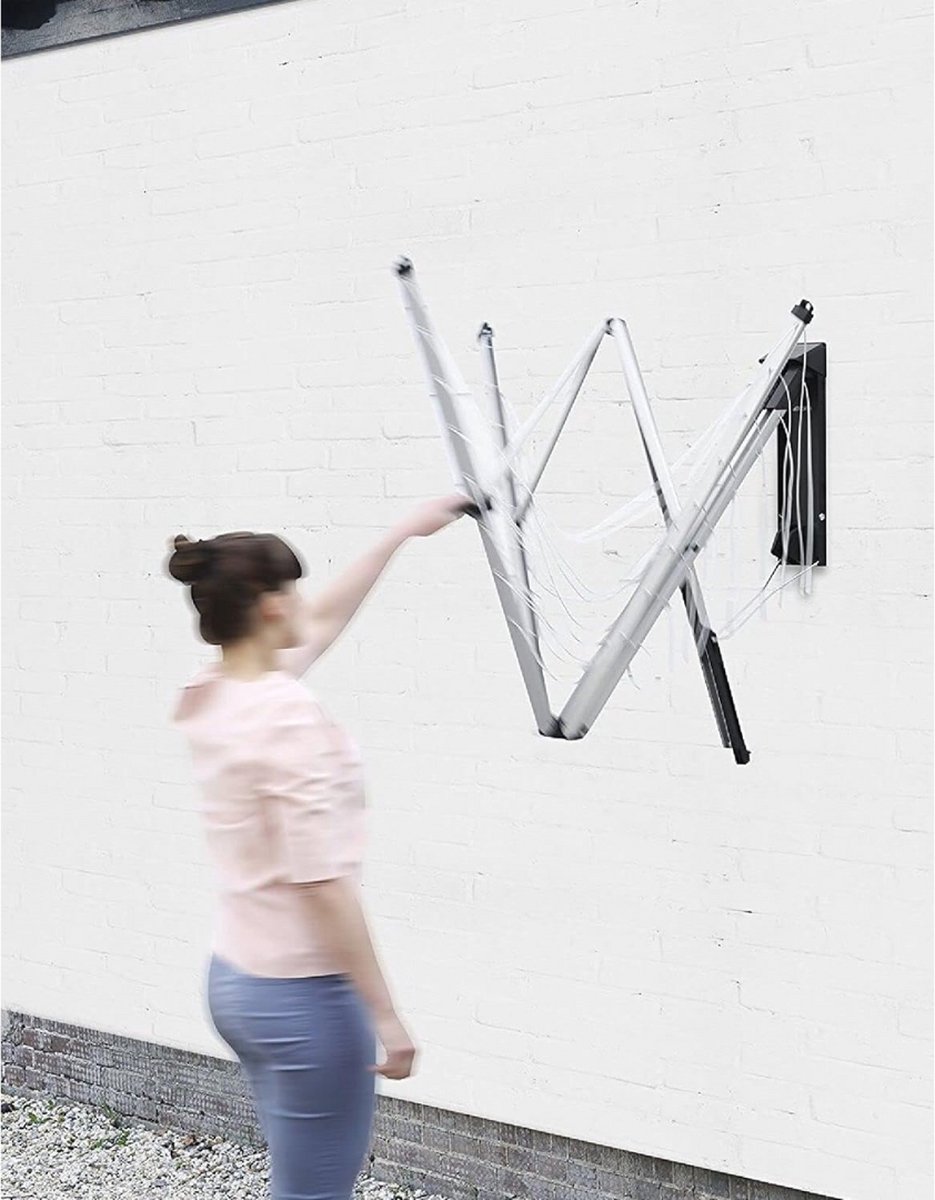 Equivera Wanddroogrek - Wanddroogrek Inklapbaar - Droogrek - Wand ...