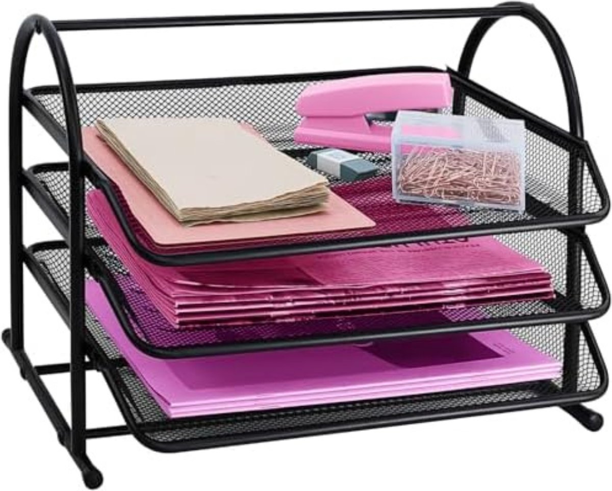 Bureau Organizer Brievenbak - Bureau Organizer Desk Organizeer - 3 ...