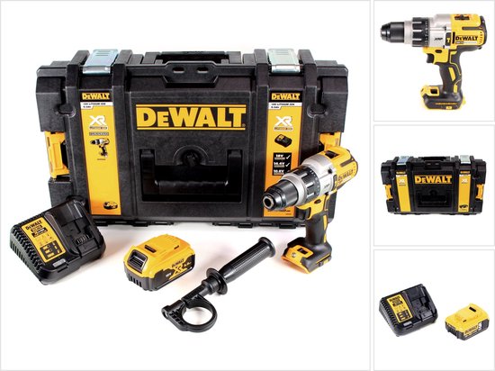 DeWalt DCD 996 P1 accu klopboormachine 18V 95Nm Brushless + 1x accu 5 ...
