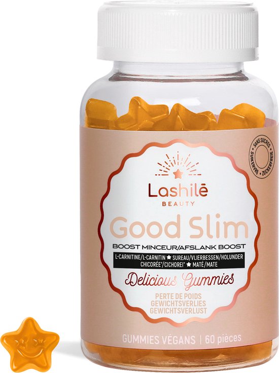 Lashilé Beauty Good Slim - Afslankpillen - Gummies voor snel Afvallen - Afslanken -... | bol