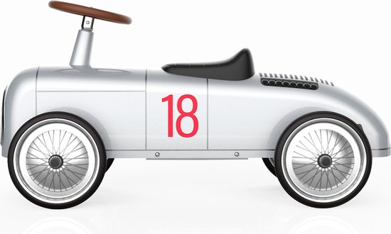 Baghera Roadster Union Type C- Loopauto - Retro - Racewagen zilver | bol