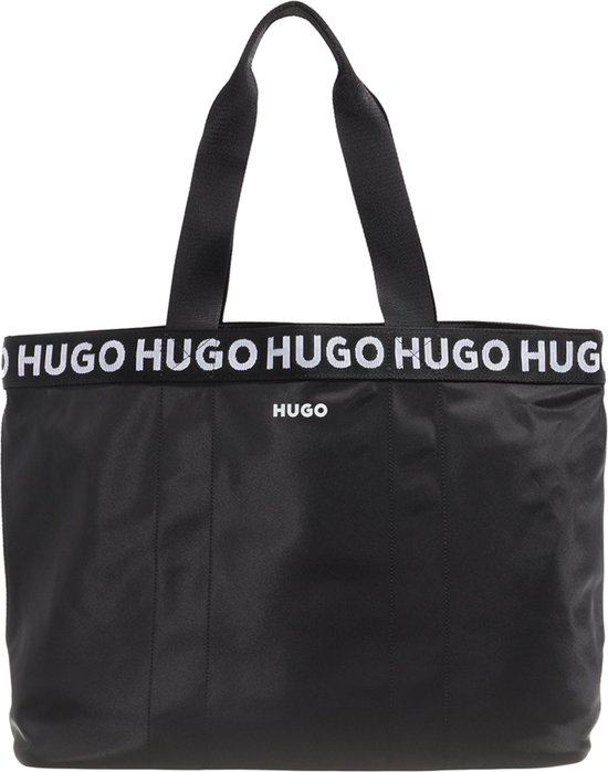 Hugo Boss Becky Dames Handtas/Shopper Textiel - Zwart | bol