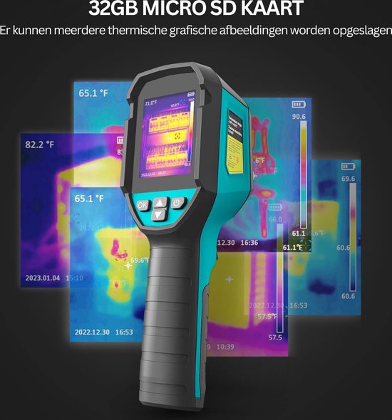 Hoge Kwaliteit Compacte Warmtebeeldcamera - Warmtemeter - Warmtecamera - Thermische... | bol