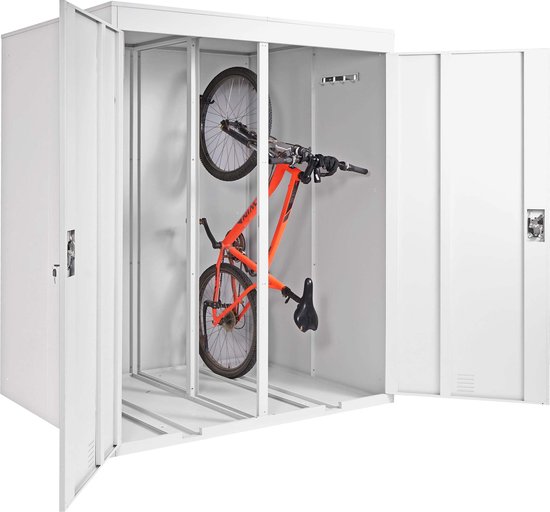Cosmo Casa 2-Fietsenstalling - Fietsenbox gereedschapsschuur ...