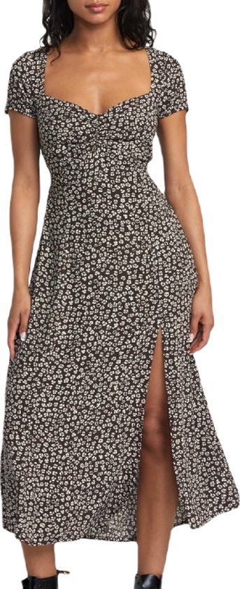 Rvca Secrets Midi Jurk - Java | bol