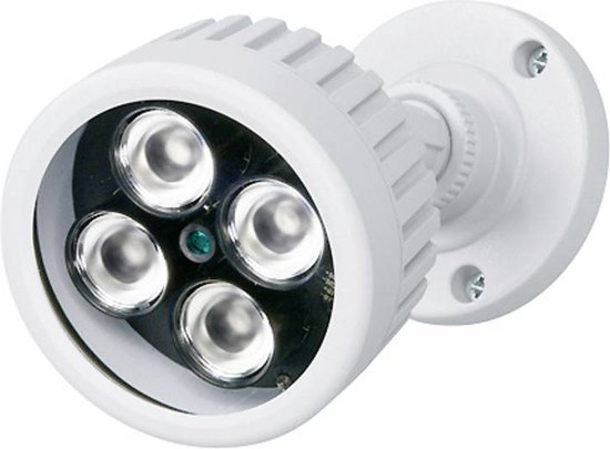 PENTATECH 25645 IR-straler IR-reikwijdte (max.) 30 m Buiten | bol