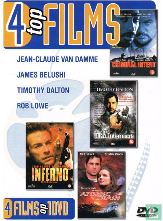 Basic Dvd 4 Top Films Criminal Intent/Ira Informant/Inferno/Atomic Train (Dvd),... | bol