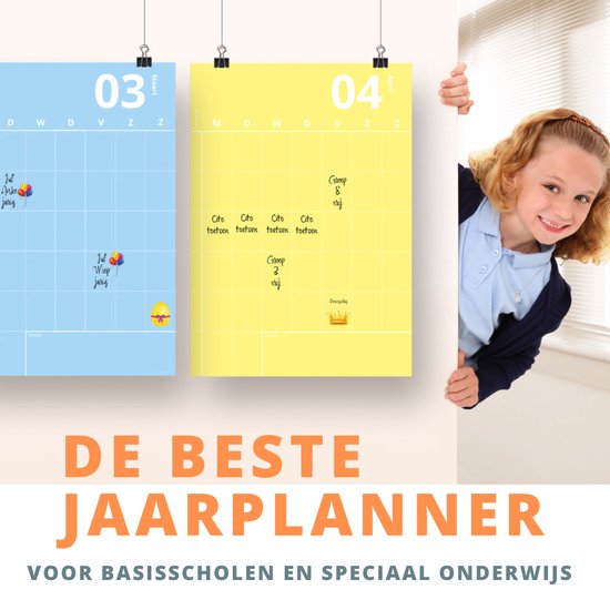 Jaarplanner | Het gehele jaar overzichtelijk in beeld | Rust en ...