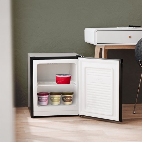 KitchenBrothers Mini Vriezer - 33L - Kleine diepvrieskast, vrijstaand ...