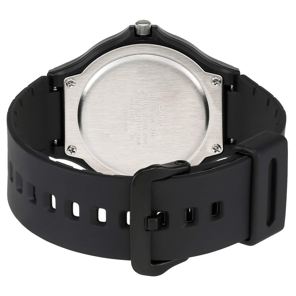 CASIO - MW-240-1E2VEF - Casio Collection - horloge - Mannen - Zwart ...