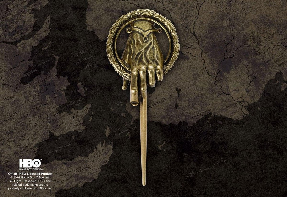 Game of Thrones - The King's Hand - Pin - Broche | bol.com
