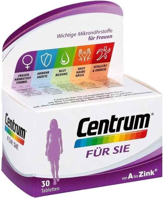 Centrum - Centrum Women 30 comprimés | bol.com