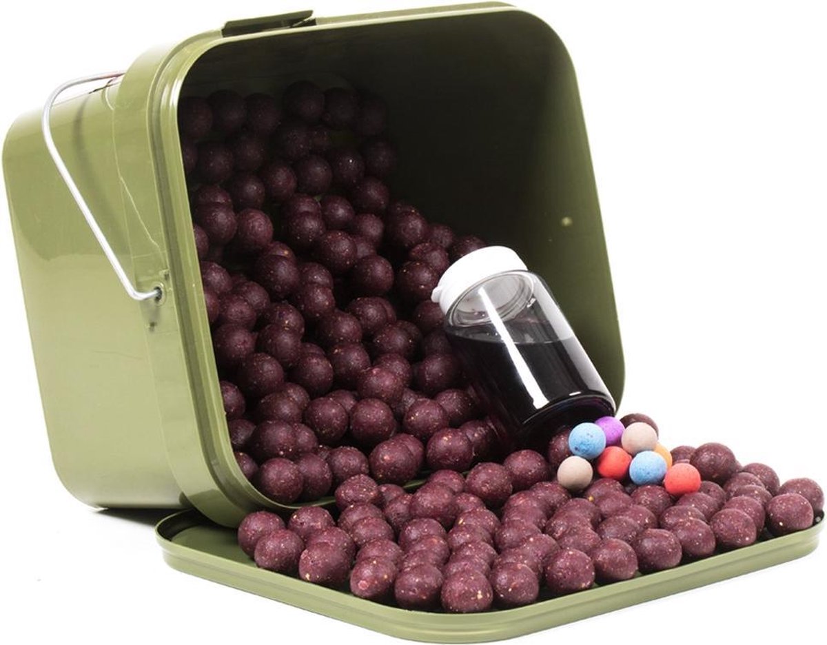 Tasty Baits Mulberry Magic - Boilie Sessionpack - 2.5kg - Boilies + Pop ...