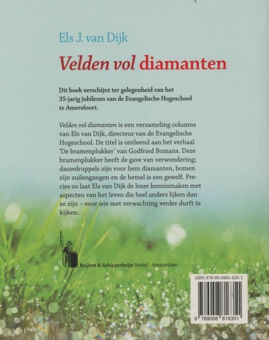 Velden vol diamanten, Els J. van Dijk | 9789058816351 | Boeken | bol