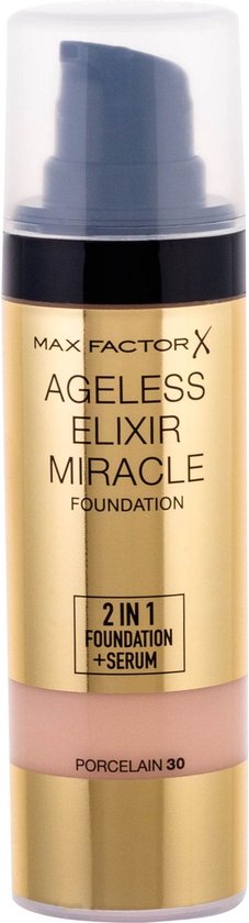 Max Factor 2in1 Foundation - Ageless Elixir Porcelain 30 | bol