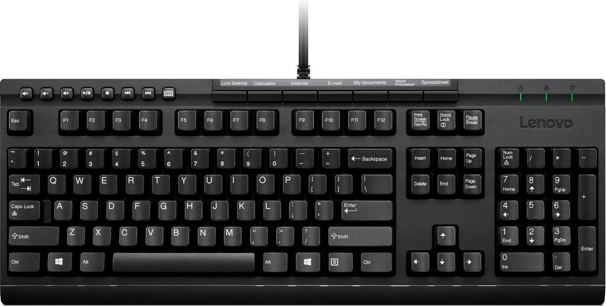 Lenovo Enhanced Performance USB Keyboard Gen II toetsenbord QWERTY ...