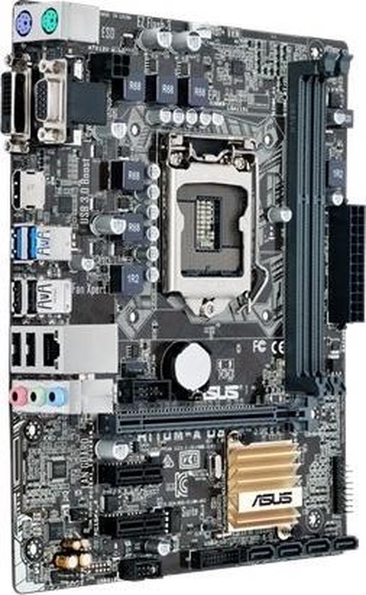 ASUS H110M-A D3 Intel H110 LGA 1151 (Socket H4) Micro ATX moederbord | bol.com