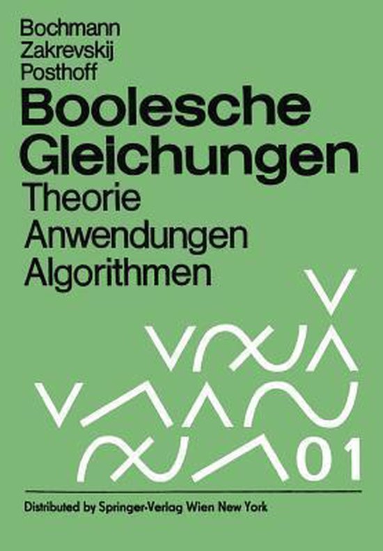 Boolesche Gleichungen | 9783709195086 | Boeken | bol.com