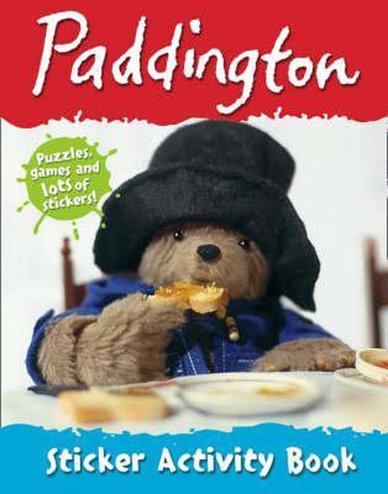 Paddington Sticker Activity Book, Michael Bond | 9780007270972 | Boeken ...