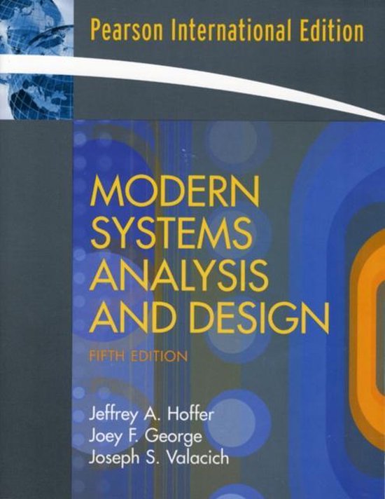 Modern Systems Analysis and Design, Jeffrey A. Hoffer | 9780136132967 ...