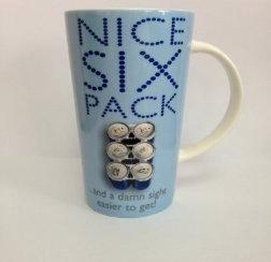 Humor mok Nice six pack | bol