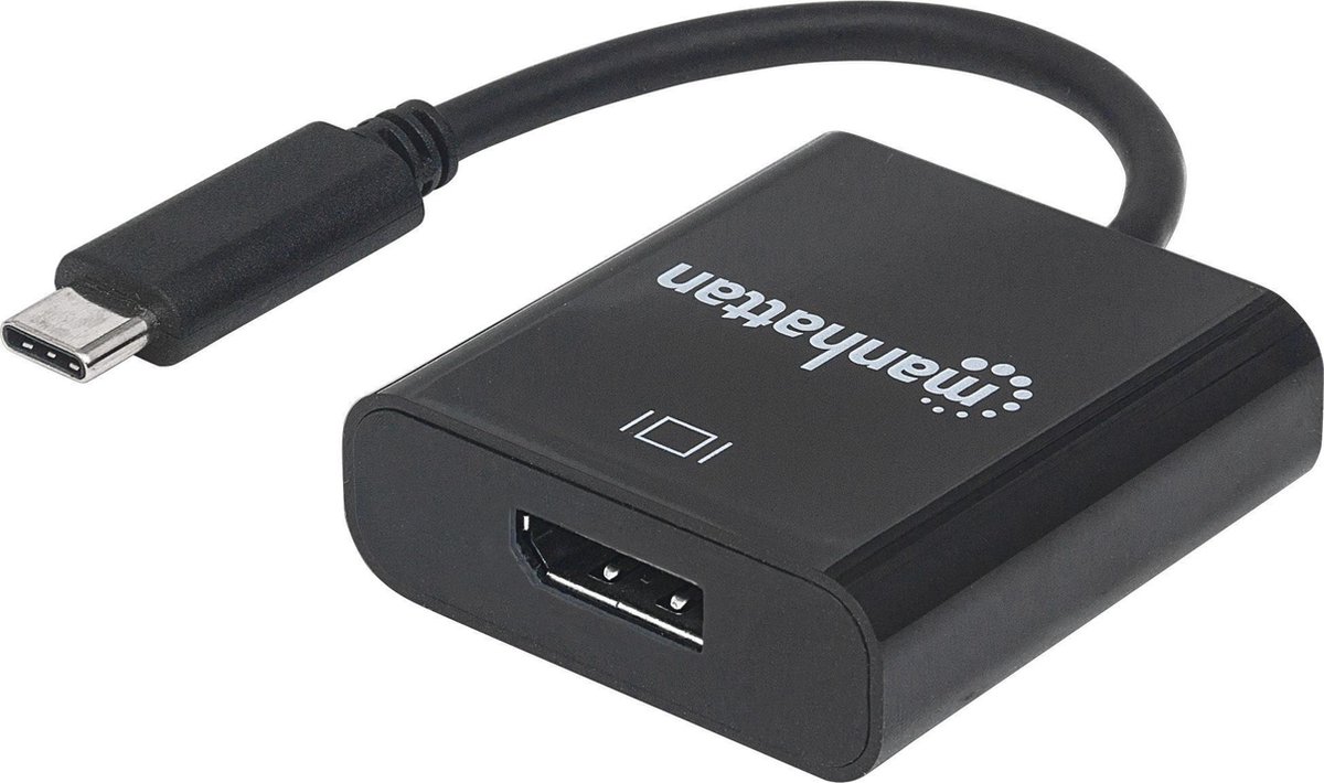 Manhattan 152020 DisplayPort / USB Adapter [1x USB 3.2 Gen 2 stekker C ...