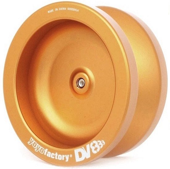 Yoyofactory Dv888 Aluminium Jojo Goud 5,0 Cm | bol.com