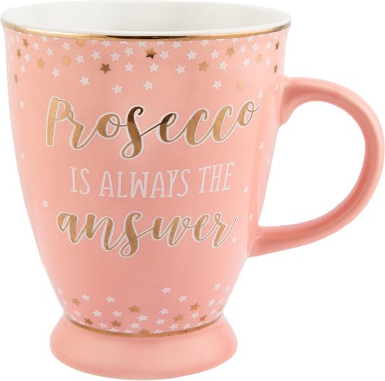 Prosecco Party Pink Mug | bol.com