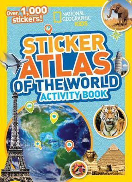 World Atlas Sticker Activity Book | bol.com