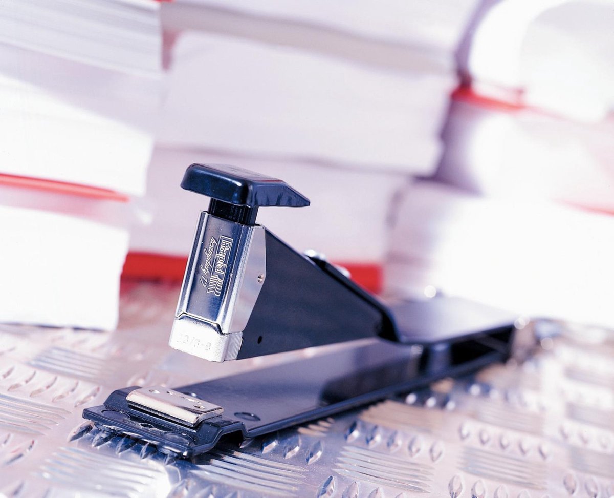 Rapid Classic Langarm Nietmachine HD12/12 - 40 vel - Zwart | bol