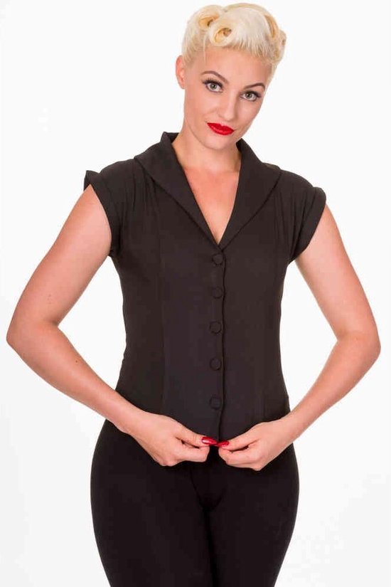 Dancing Days Blouse -4XL- DREAM MASTER Zwart | bol.com