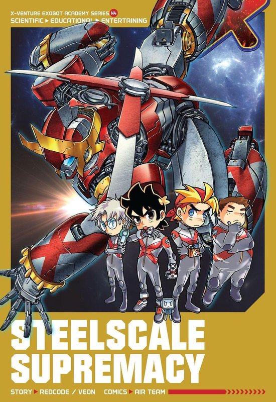 X-Venture 4 - Exobot Academy: Steelscale Supremacy (ebook), Redcode ...