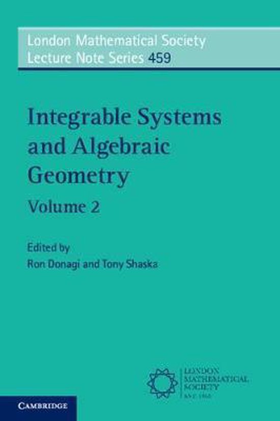 Integrable Systems and Algebraic Geometry | 9781108715775 | Boeken | bol.com