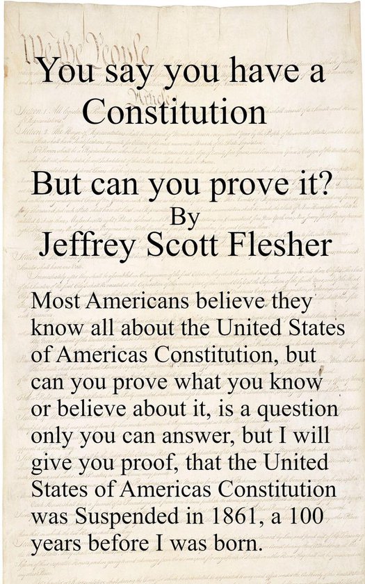 You Say You Have A Constitution (ebook), Jeffrey Flesher ...