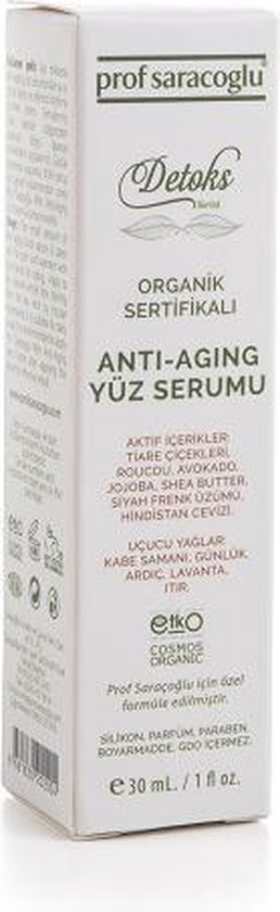 Prof Saracoglu - Detox Anti-Aging Gezichtsserum 30ml | bol.com