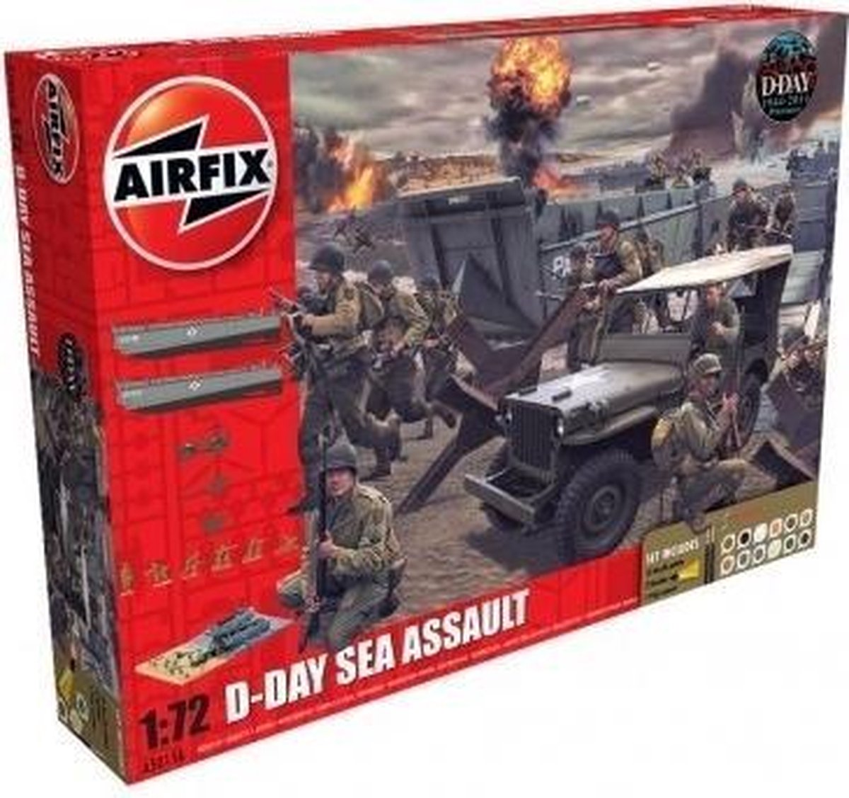 Airfix - D-day 75th Anniversary Sea Assault Gift Set (6/19) * | bol.com