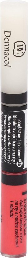 Dermacol - Lip Colour 16 Hours - Long-2V1 Color Lip Gloss, And 4.8 G 26 ...