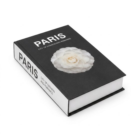 Velani | Decoratief Opbergboek Paris - Nep Boek Woonkamer - Magnetische ...