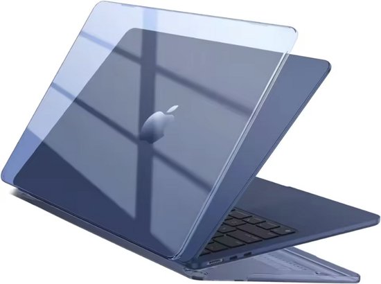 Casemania Hoes Geschikt voor Macbook Neo - Transparant - Matte Hardcase ...