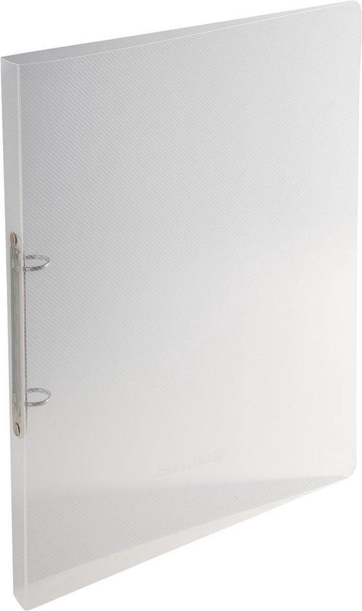 20x Crystal PP Ringmap met 2 ringen van 15 mm - A4, Transparant | bol.com