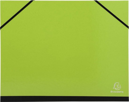 5x IDERAMA® tekenmap met elastiek - 24x32cm voor A4 formaat ...