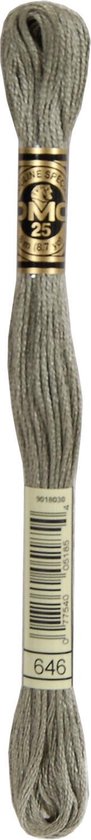 DMC Borduurgaren-646 Grijs | bol.com