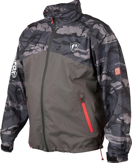 Fox Rage RS 10 Rain Jacket Grey -Camo | bol