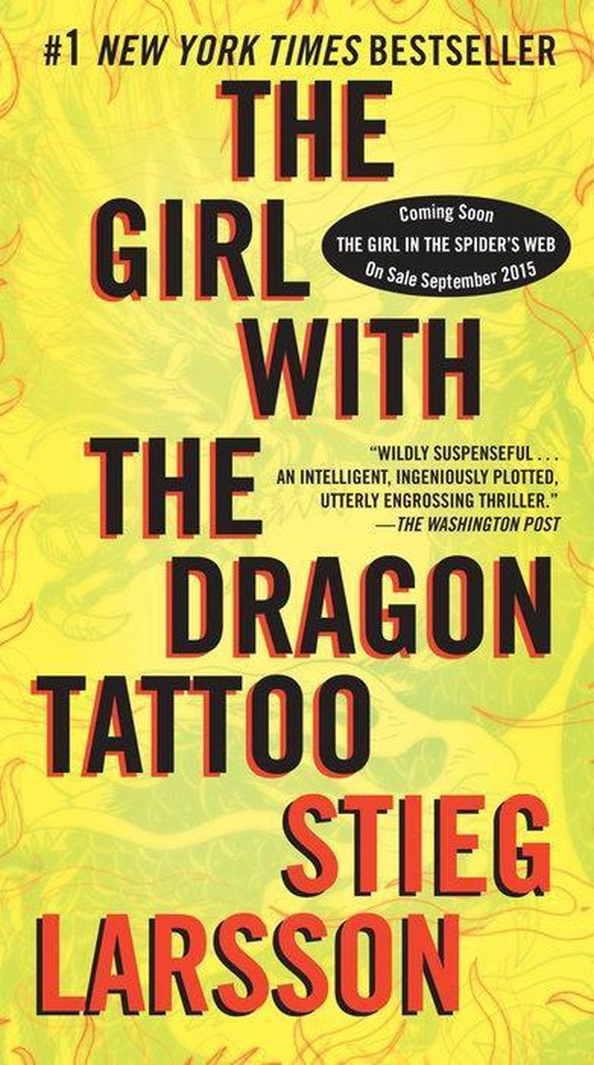 The Girl With the Dragon Tattoo, Stieg Larsson | 9780307949486 | Boeken ...