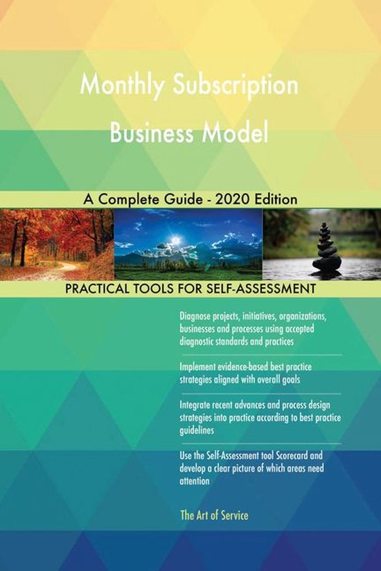 Monthly Subscription Business Model A Complete Guide - 2020 Edition ...