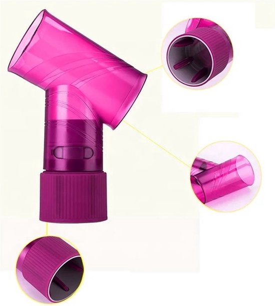 Blow out effect fohn diffuser plus Heatless curls scrunchie | bol