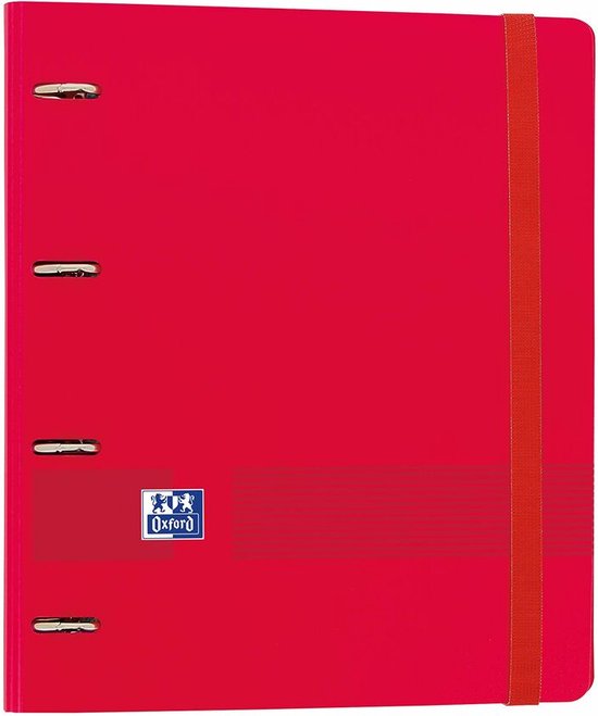 Ringmap Oxford Europeanbinder Polyfoam Rood A4 | bol